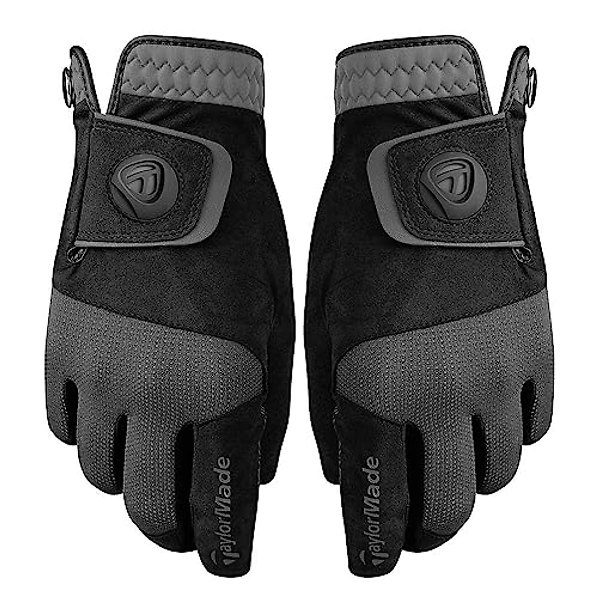 TaylorMade Men's Rain Control Golf Glove, Black, Small