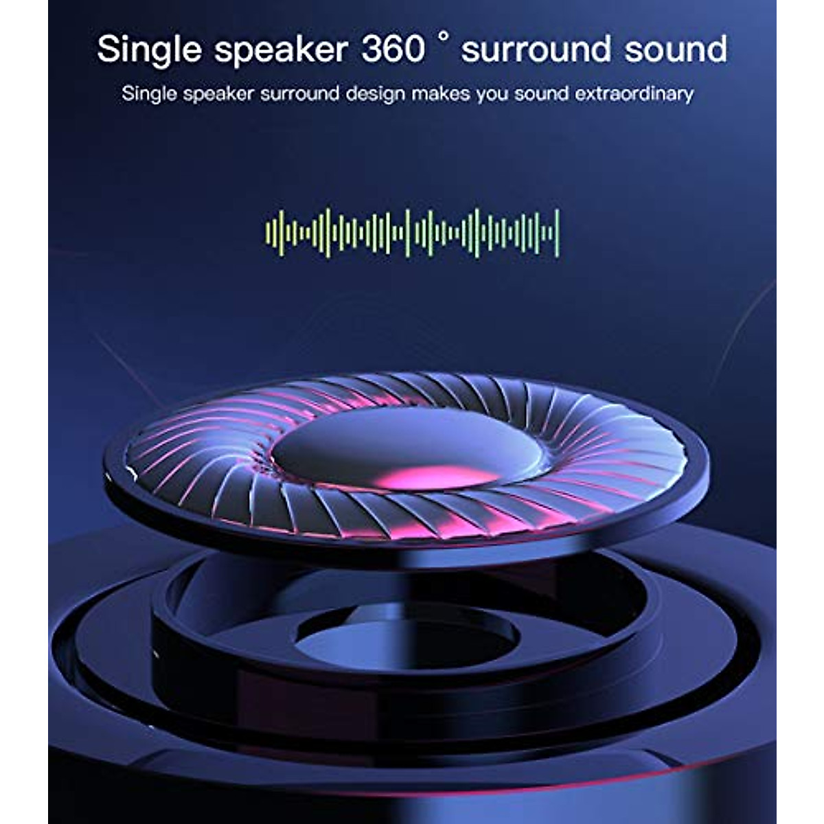 EAVO Mini Portable Speakers, 3W 36mm Microphone Speaker Line-in Speaker with 3.5mm Aux Audio Jack and Plug in Clear Bass Micro for Smart Phone, pad, Tablet, Laptop, Computer.