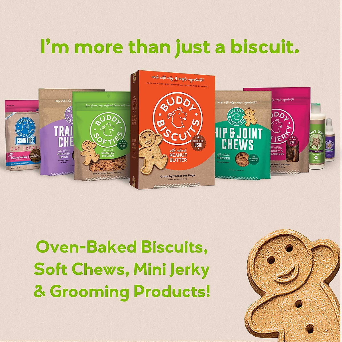 Buddy Biscuits Cloud Star, Roasted Chicken, 16 Ounce