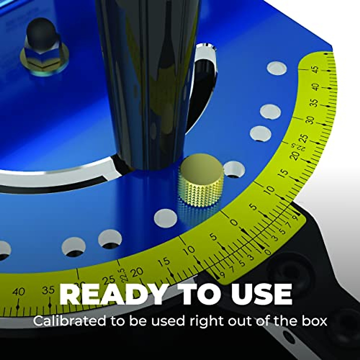 Kreg KMS7102 Table Saw Precision Miter Gauge System - Factory Calibrated - With Miter Gauge Fence & Bar - Miter Gauge for Table Saw