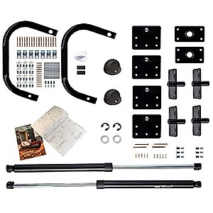FIXA TOOLS Murphy Bed Queen Size, Hardware Kit Cabinet Wall Bed Folding Bed, Mounting Wall Springs Mechanism Heavy Duty Support Hardware DIY Kit for Murphy Queen Bed Vertical