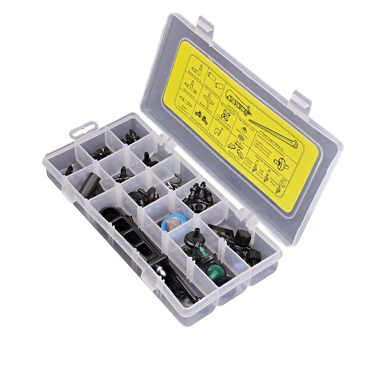 Raindrip R558DT Fix-A-Kit Repair Set , Black