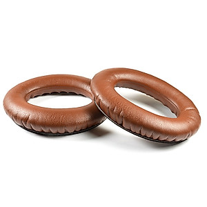Synsen Replacement Ear Pads Cushion Compatible for Bose QuietComfort QC2,QuietComfort QC15,QuietComfort QC25,QuietComfort QC35,AE2,AE2i,AE2w,SoundTrue, SoundLink (Around-Ear) Headphones-Coffee Brown