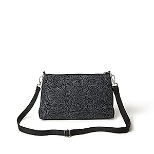 Baggallini womens Original RFID Everyday Crossbody Bag, Midnight Blossom, One Size US