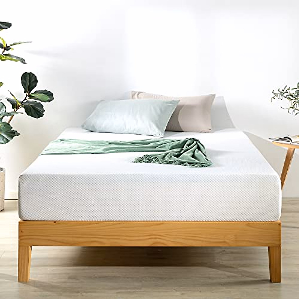 ZINUS 10 Inch Green Tea Aspire Memory Foam Mattress / CertiPUR-US Certified / Bed-in-a-Box / Pressure Relieving / Made in USA, Twin