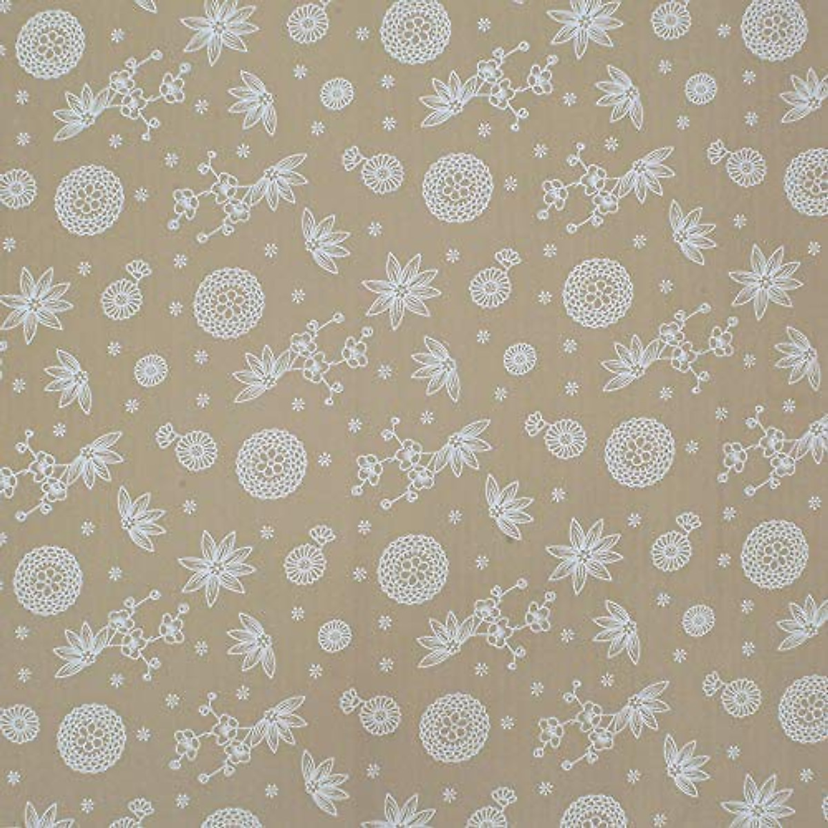 iNee Light Coffee Fat Quarters Fabric Bundles, Quilting Sewing Fabric, 18 x 22 inches,(Light Coffee)