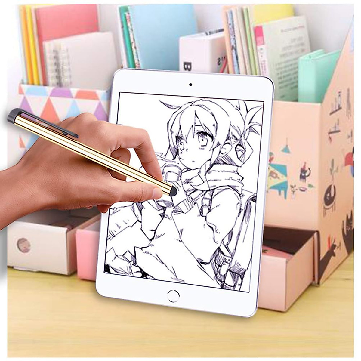 Premium 30 Pack Stylus Compatible with Samsung Galaxy A16 Short Slim Touch Medium Tip Pen for All Capacitive Touch Medium Tip Screens