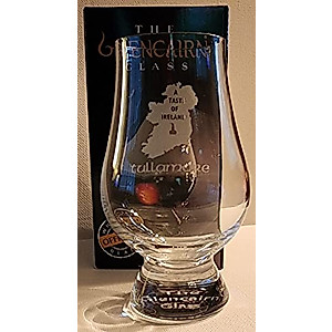 GLENCAIRN TULLAMORE A TASTE OF IRELAND IRISH WHISKY TASTING GLASS