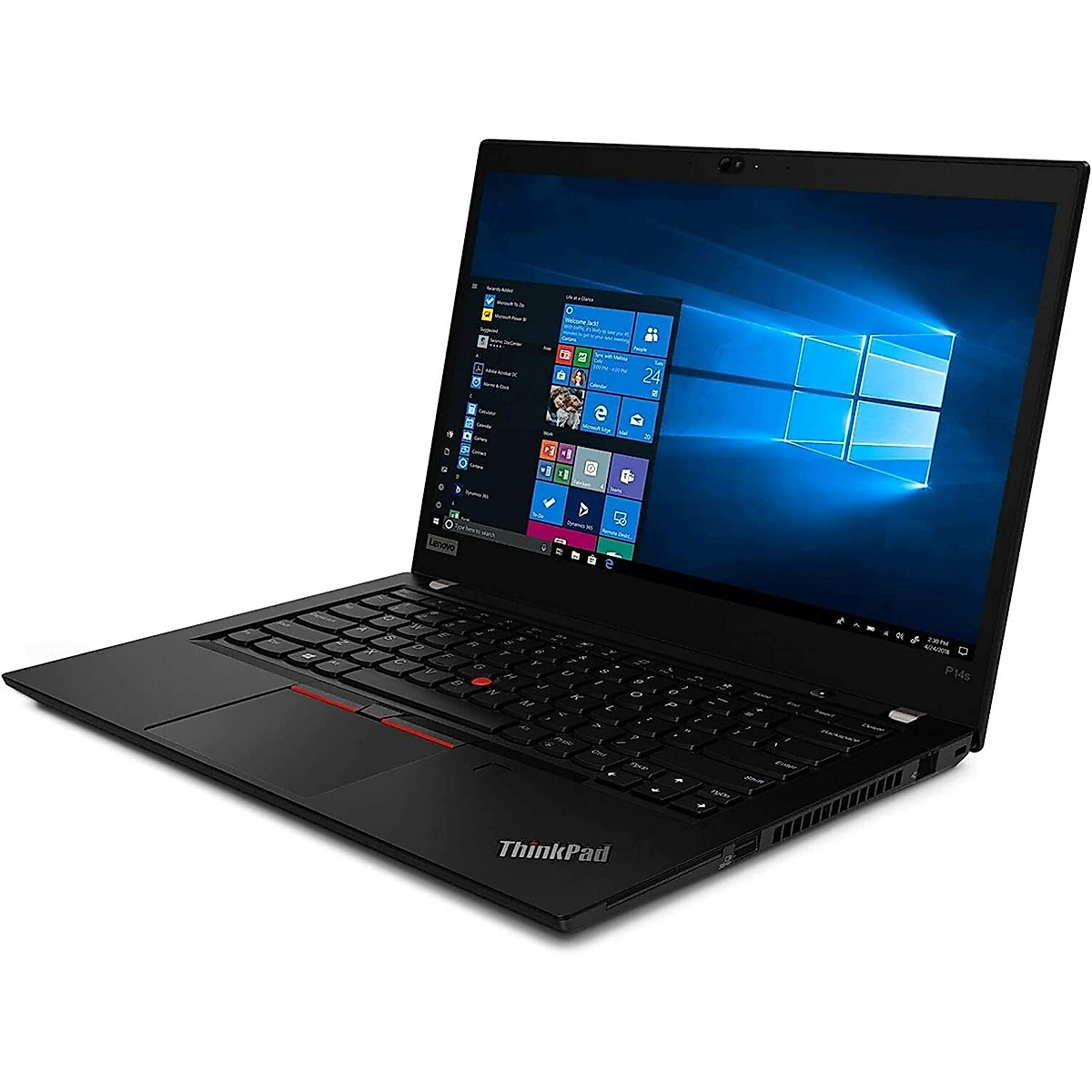 2023 Lenovo ThinkPad P14s G2 14” FHD IPS Touch Laptop 4-Core Intel i7-1185G7 vPro NVIDIA T500 4GB GDDR6 16GB DDR4 512GB NVMe SSD 2xThunderbolt4 WIFI AX HDMI Fingerprint Backlit Windows 11 Pro w/RE USB