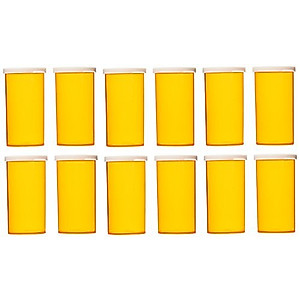 Caribbean Coastal Delights Plastic Vials with Snap Cap 30 Dram - 12 Per Bag