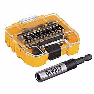 DEWALT FlexTorq Impact Driver Bit Set, Phillips, 1/4-Inch x 1-Inch, 15-Piece (DWA3HLD1PH2-15)