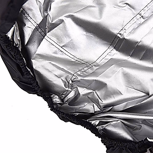 Snow Thrower Cover UCARE Dustproof Waterproof Snow Blower Covers for Most Electric Two-Stage Snow Throwers (M: 47.24x31.89x40.16in/ 120x81x102cm)