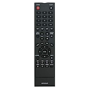 New NF033UD Replaced Remote fit for Sylvania Emerson TV DVD Player LD190SS1 LD190SS2 LD195SSX LD320SS1 LD320SS2 LD320SSX LD370SSX LD190EM1 LD190EM2 LD260EM2 LD320EM2 A9DF1UH