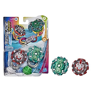 BEYBLADE Burst Rise Hypersphere Dual Pack Shield Kerbeus K5 and Behemoth Cyclops C5-2 Right-Spin Battling Top Toys, Ages 8 and Up