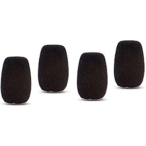 Shure ACVG4WS-B Black Foam Windscreen for Centraverse Gooseneck Condenser Microphones (Contains Four)