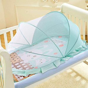 Baby Mosquito Net Tent, Pop Up Portable Mosquito Net,Insect Bottomless Mosquito Net for Baby for 0-24 Month Sun Shelter