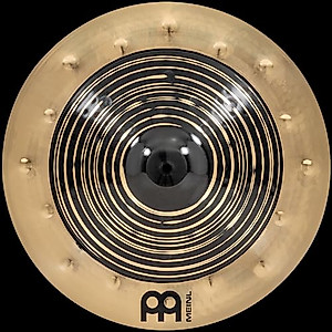 Meinl Cymbals Classics Custom Dual 18" China Cymbal, Dark and Brilliant Finish — Made in Germany — for Rock, Metal and Fusion, 2-Year Warranty, (CC18DUCH)