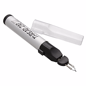 The Beadsmith Thread Zap, Thread Burner, 5.25 inches, Push Button, Battery Operated (1xAA), Trim, Burn and Melt Thread with one Touch, Ideal for Finishing Bead Weaving and stringing Projects