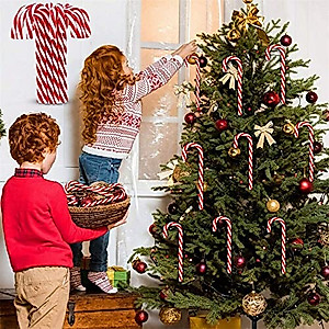 Christmas Candy Cane Lights,Christmas LED Candy Cane Lamp， Festoon Outdoor Home Garden Ground Plug Crutch New Year Xmas Holiday Decor ， Battery Power 5pcs