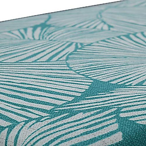 Pillow Perfect Outdoor/Indoor Talia Seaglass Throw Pillows, 18.5" x 18.5", Green 2 Count