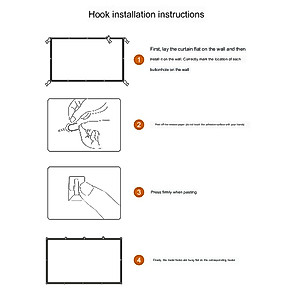 Metal Anti Light Projector Screen, high-Definition Movie Screen, Suitable for Outdoor, Indoor, Home, Office, with Sizes of 60/72/84/100 inches and ratios of 16:9/4:3 (Hook_60inch_16:9)
