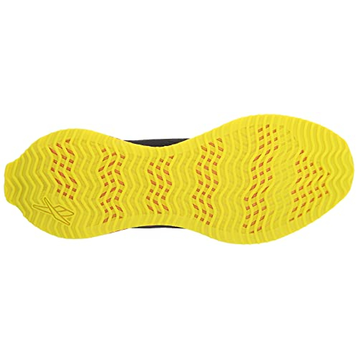 Reebok Men's Zig Dynamica 2.0 Sneaker, Black/Orange Flare/Acid Yellow, 10.5