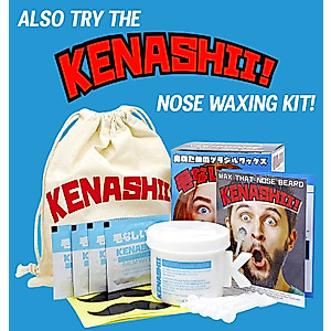 Nose Waxing Wax from Kenashii, 100g / 3.5 oz of Hypoallergenic Wax for Nasal Hair Removal, Specially Formulated to Never Get Brittle or Snap Off in Your Nose, Wipes and Applicators Sold Separately