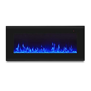 Real Flame Corretto Electric Fireplace, 40", Black
