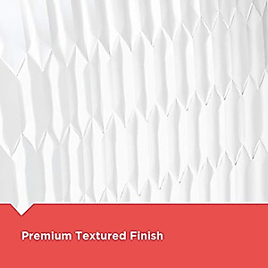 BLACK+DECKER TR1250WD Honeycomb Collection 2-Slice Toaster with Premium Textured Finish, White