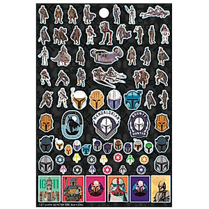 Baby Yoda Star Wars The Mandalorian Sticker Book Pack - Over 300 Stickers