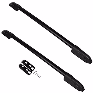 ECCPP Roof Rack Side Rails Compatible for Honda Pilot 2009-2015 Cargo Racks Rooftop Luggage Canoe Kayak Carrier Rack - Max Load 165LBS Kayak Rack Accessories