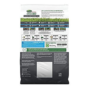 Scotts Turf Builder Grass Seed Pacific Northwest Mix is a Premium Mix for Pacific Northwest Lawns, 16 lb.