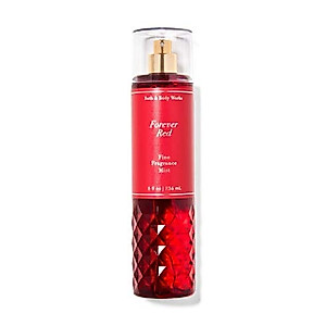 Bath & Body Works - Forever Red - Gift Set - Fine Fragrance Mist & Body Cream - Packaging Varies