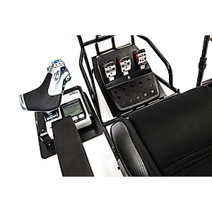 Volair Sim Universal Flight or Racing Simulation Cockpit Chassis with Triple Monitor Mounts