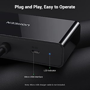 UGREEN VGA Splitter 1 in 2 Out Screen Duplication Support Mirror Mode Only Y Splitter Computer Monitor VGA SVGA Port with 1M Cable Support 1080P 60Hz for Laptop PC to Monitor