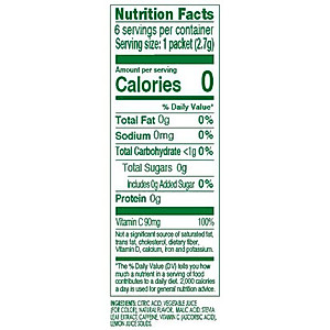 True Lemon Energy Blueberry Acai 6 Count