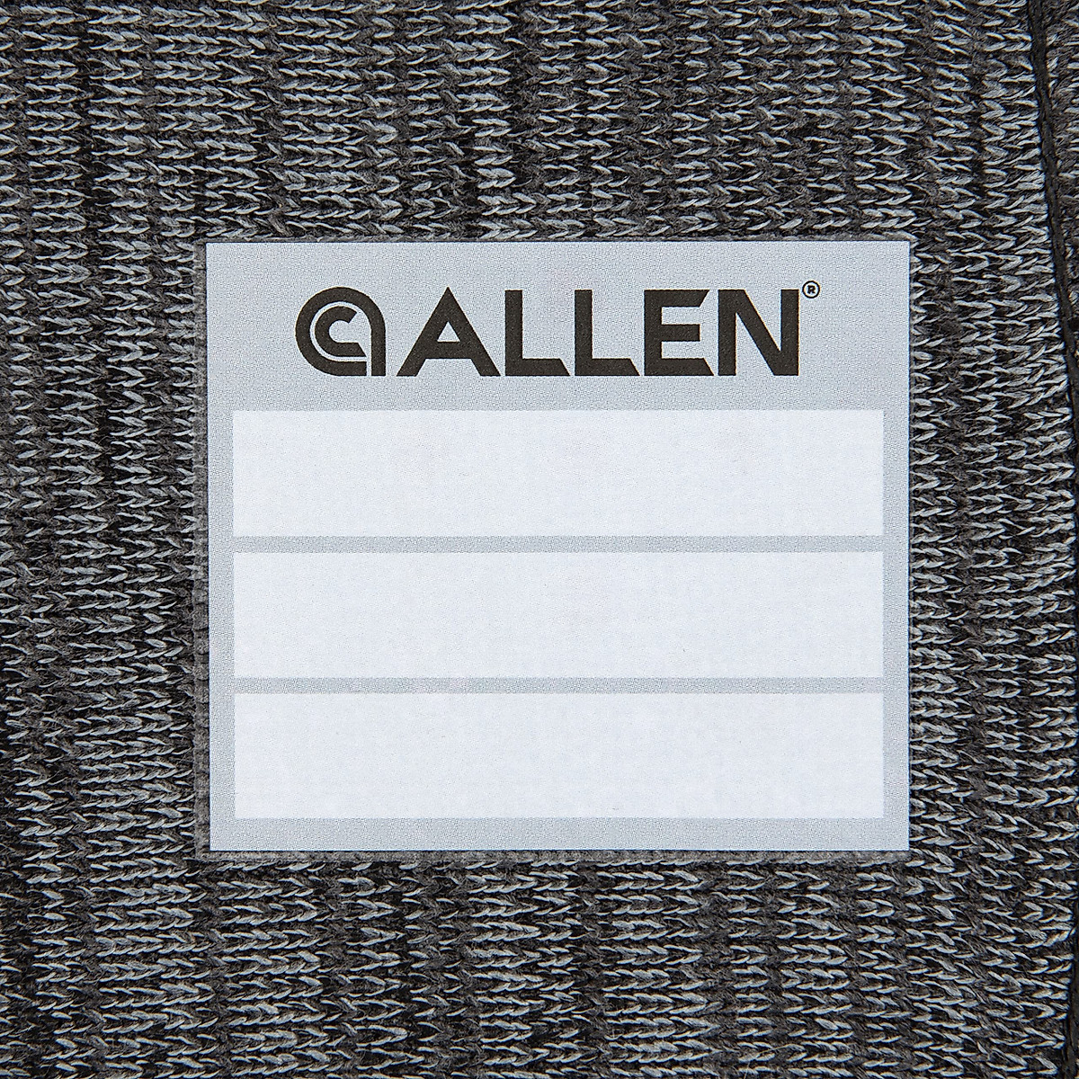Allen Company 14" Gun Sock with writeable ID Label, 14" Handguns & Revolvers, Gray, One Size, (13170)
