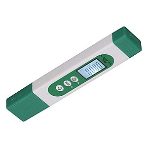 Pen Type Water Quality Meter, High Accuracy Automatic Temperature Compensation Portable Sensitive Probe 5 in 1 Water Tester EC SG Salt TDS Temp for Spas