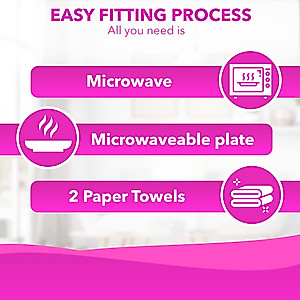 CustMbite Night Guard for Kids, Custom Fit Kids Mouth Guard for Teeth Grinding, Clenching, and Bruxism - Pink, 2 Pack