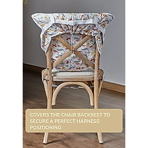 ORSETTO Baby High Chair Boy - Lightweight & Compact (7oz) - Portable High Chair - High Chairs for Babies and Toddlers - Baby Chair - Travel Highchair - Baby Trend High Chair - Sit Up Chair for Baby