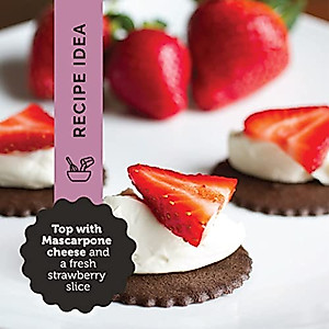 Dewey's Bakery Brownie Crisp Cookie Thins | No Artificial Flavors, Synthetic Colors or Preservatives | Baked in Small Batches | 9oz (Pack of 1)