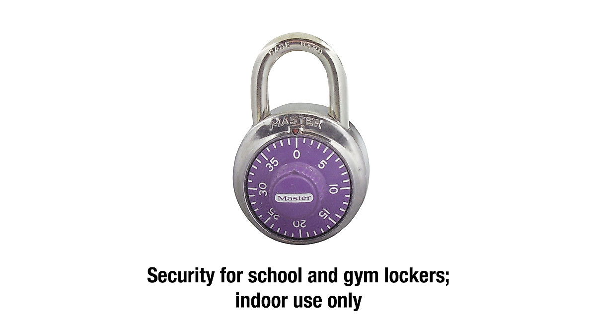 Master Lock Combination Locker Lock - Secure Gym & School Lockers