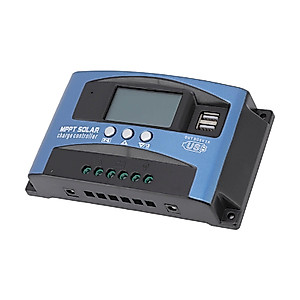 24-60V Solar Engergy System Controller, MPPT Controller, Renewable Energy System Controller with LCD Display for Home Industrial(80A)