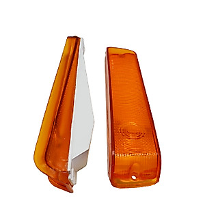 A-Team Performance - Front Turn Signal Lights - Compatible with 73 74 75 76 77 78 79 FORD F-150 F150 Truck and 78-79 Bronco