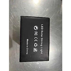 lychee Solar Rope Lights Outdoor 16.5ft 50LED Waterproof Solar Power String w/Light Outdoor Rope Lights Ideal for Home Garden Party Wedding Decoration (White)