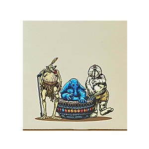 Star Wars Return of the Jedi 40th Anniversary Jabba's Palace Scene Loungefly Mini Backpack Standard