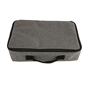 Projector Case, Projector Travel Carrying Bag, Projector Portable Carrying Handbag with Adjustable Fixed Strap and Dividers for Mini Projector and Accessories
