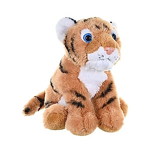 Wild Republic Tiger Baby Plush, Stuffed Animal, Toy, Gifts for Kids, Cuddlekins 8 Inches