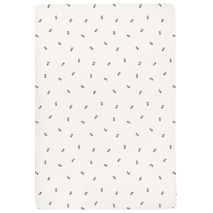 Ely's & Co. Patent Pending Waterproof Crib Sheet | Toddler Sheet Set - 2 Pack Berry and Cluster Dot (Lavender)