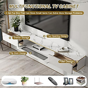 Modern Floating TV Unit,Wall-Mounted Storage Cabinet,Small Apartment Tv Cabinet,Entertainment Center,Media Console (Color : Grey, Size : 120cm)